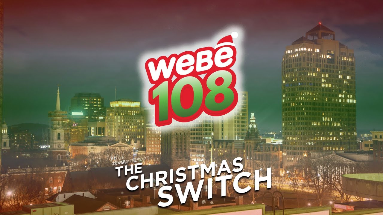 WEBE 108 switches to Christmas Music | The Christmas Switch 2023 - YouTube