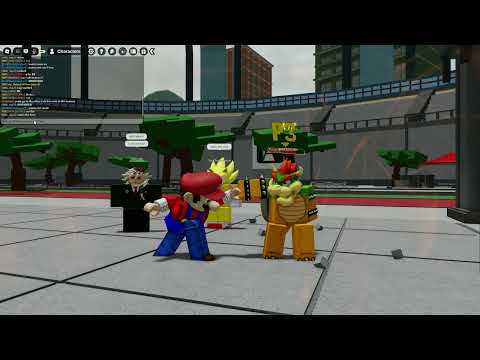 Mario vs. Bowser: Epic Battles and Dance-Offs in Roblox Heroes ...