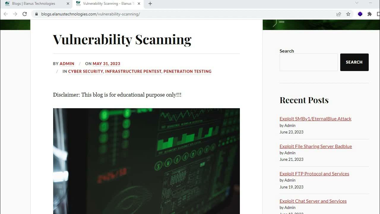 Infrastructure Vulnerability Scanning - YouTube