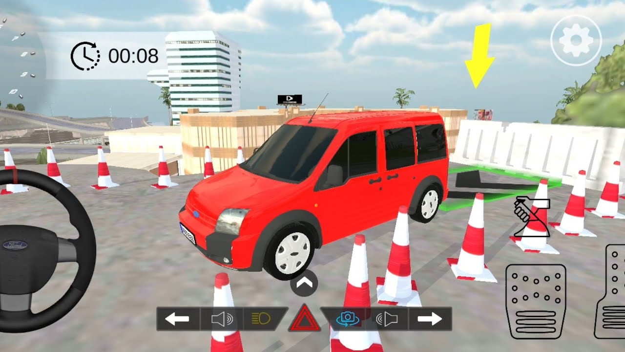 FORD CONNECT DRİFT AND PARKİNG SİMÜLATÖR GTA SESLENDİRMELİ PARK GÖREVLERİ BÖLÜM 2 - YouTube