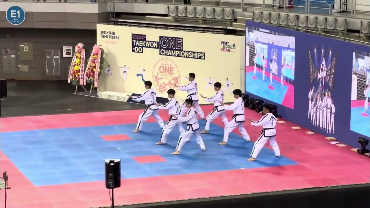 ITF demonstration team at ITF World Games and One Championship in Seoul, Korea. (Part 2) - YouTube