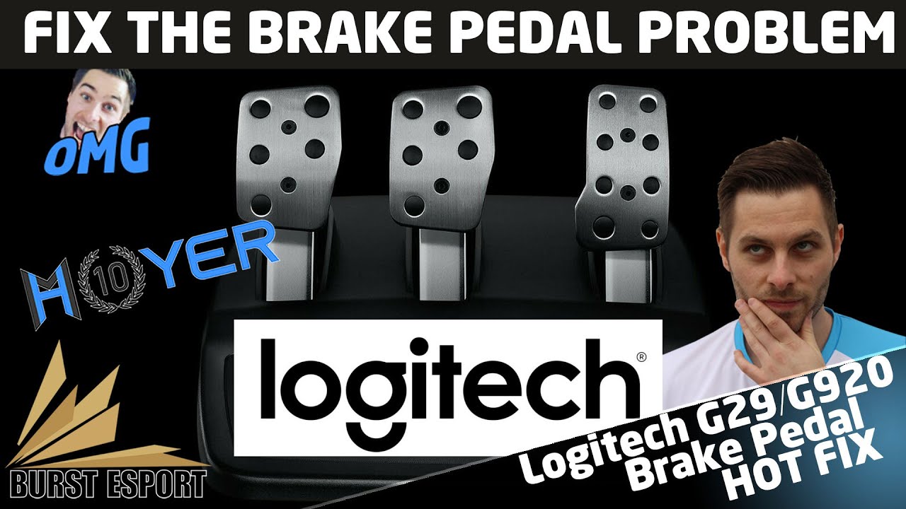 Logitech G29/G920 Brake Pedal Problem / Brake Pedal Mod / Brake Pedal ...
