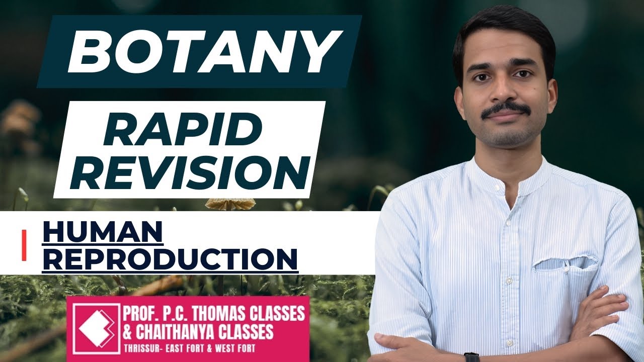 RAPID REVISION I BOTANY I HUMAN REPRODUCTION I NEET 2025 - YouTube