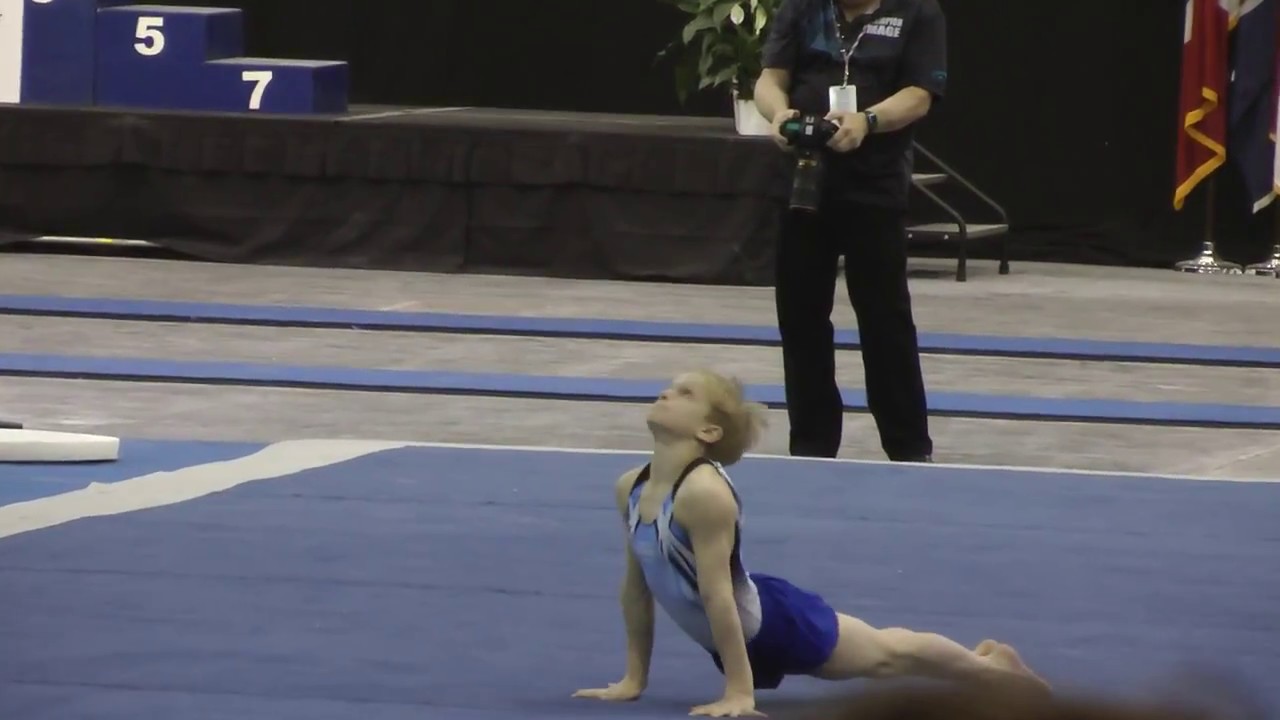 Alex Deubler - 2018 JO Nationals - Level 8 JE - YouTube