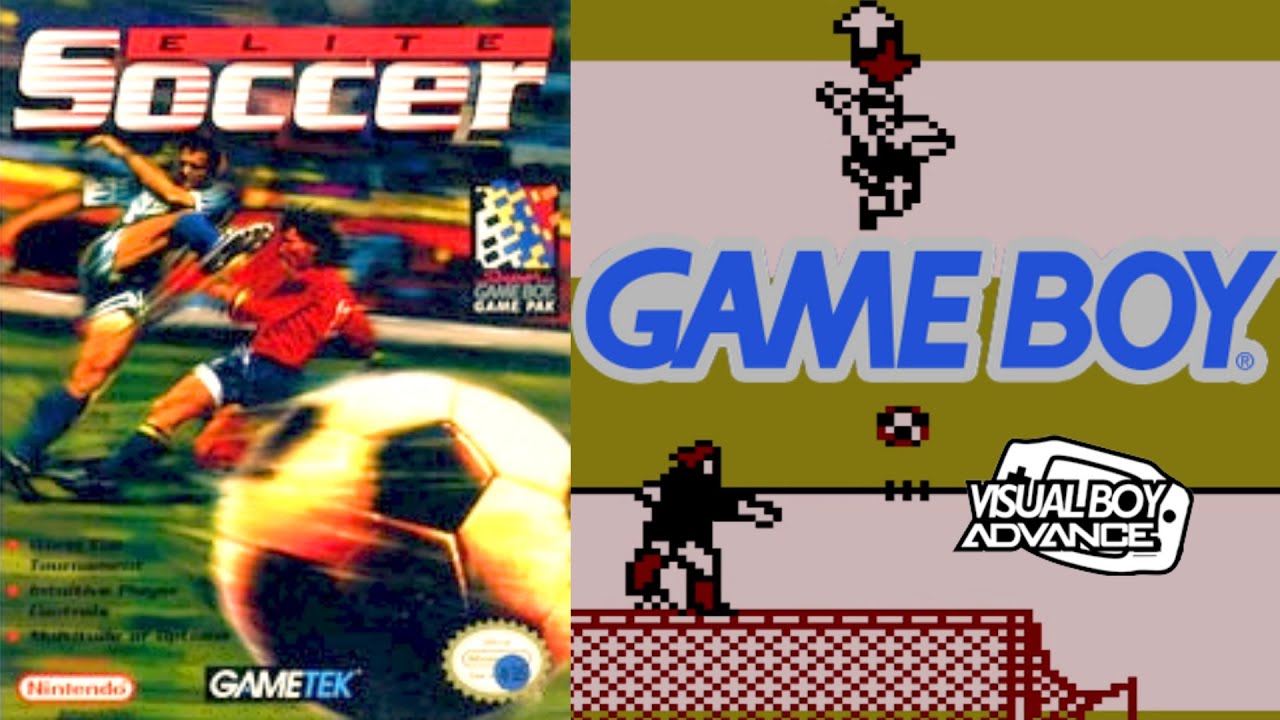Elite Soccer (1994) Nintendo GameBoy Gameplay in HD (VisualBoy Advance ...