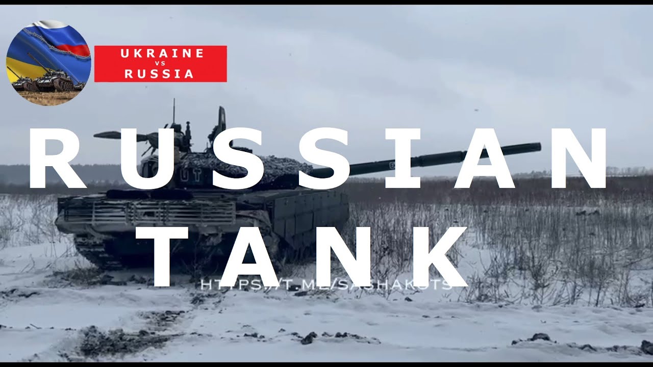 Ukraine Russia Special Military Operation, Russian tank in action GoPro ...
