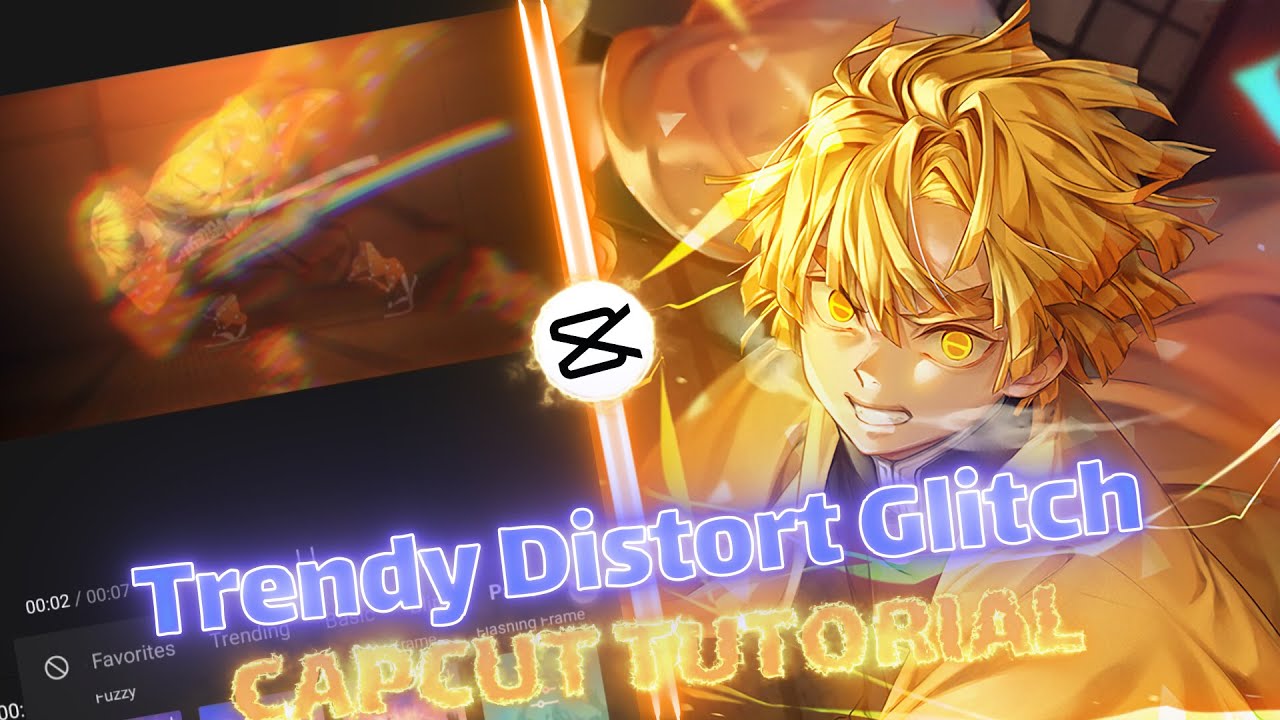 Trendy Distort Glitch + Audio Distortion | CAPCUT AMV TUTORIAL - YouTube