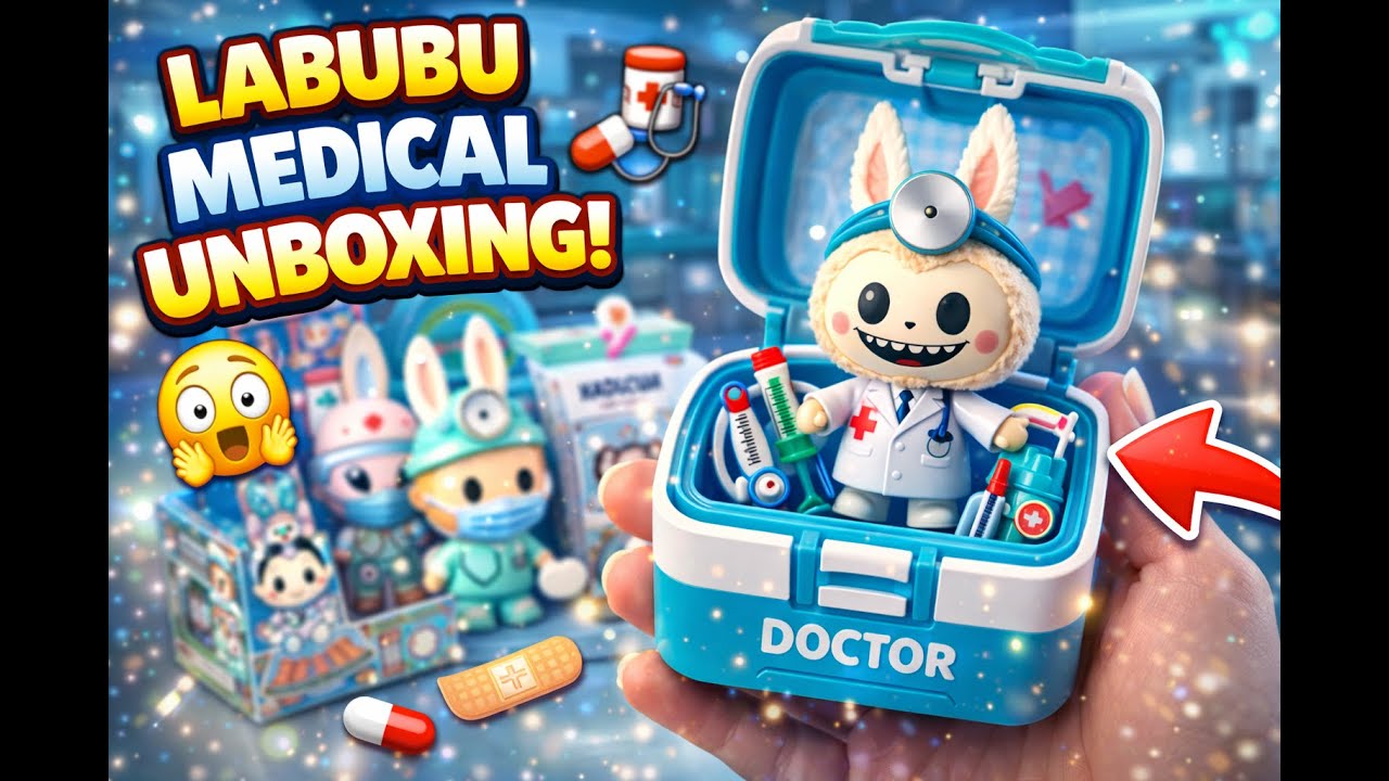 Labubu Medical Series Unboxing 💉 | Adorable Surprises Await! | ASMR ...