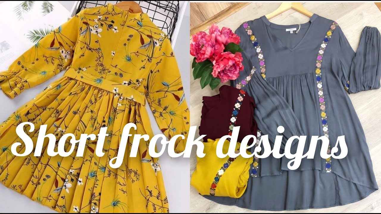 Top 50+ stylish or simple short frock designs ideas for girls short ...