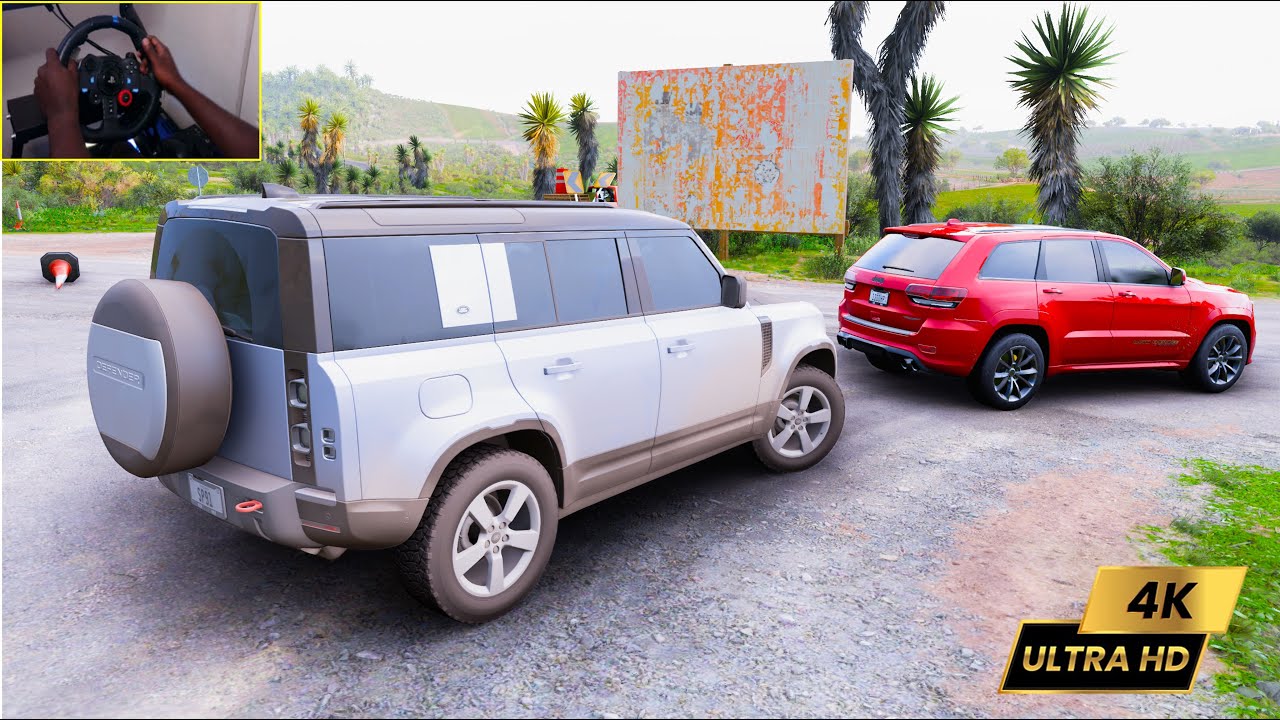 Convoy Defender & Grand Cherokee Forza Horizon 5 | Logitech G29 ...