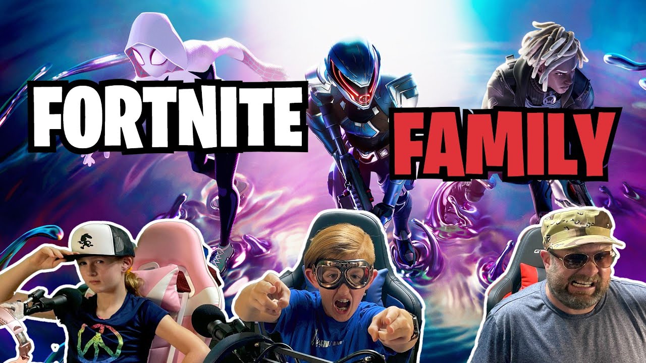 LIVE FAMILY FORTNITE! #fortnitelive - YouTube