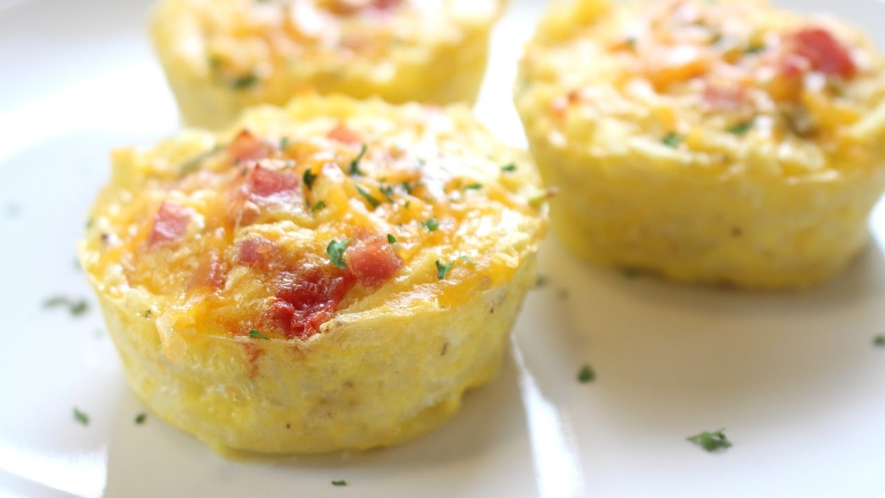 Easy Omelet Muffin - YouTube