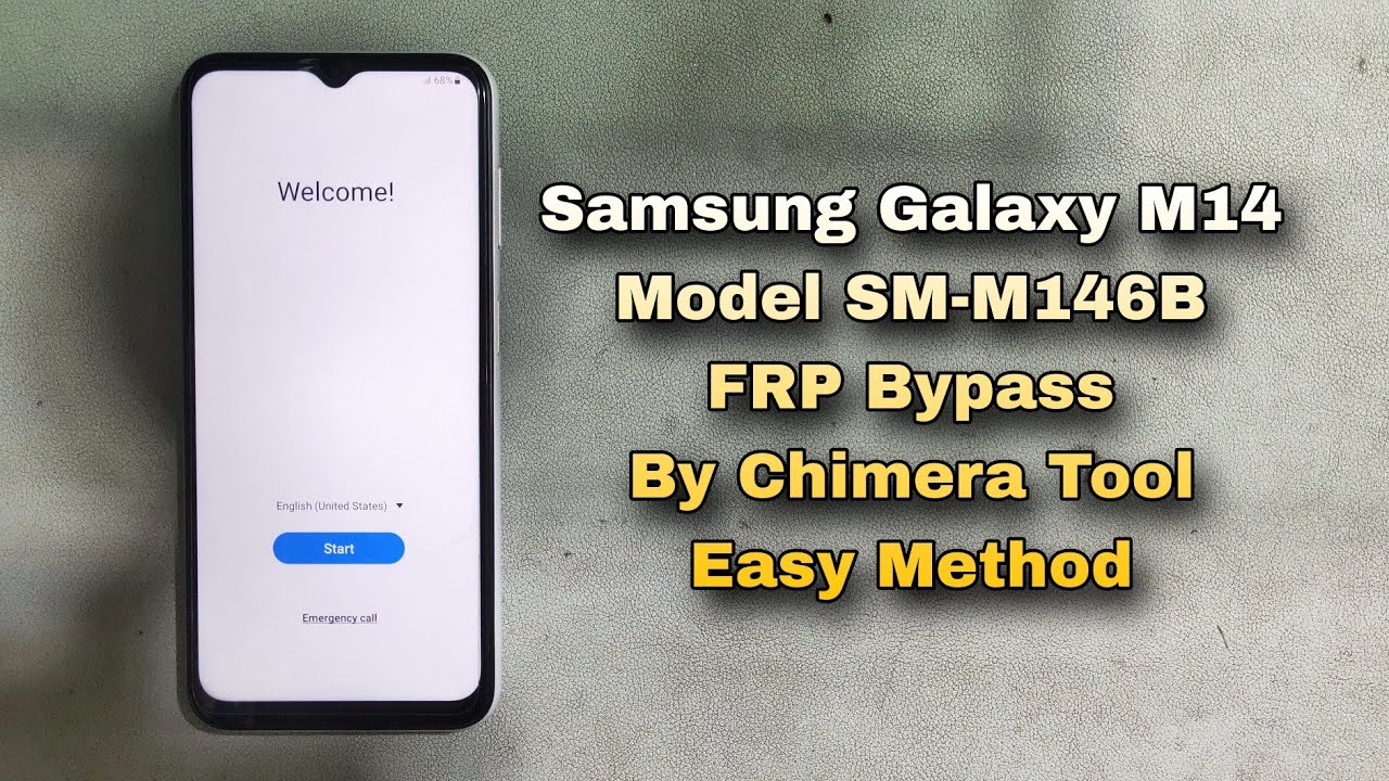 Samsung M14 5G FRP Bypass By Chimera Tool Model SM-M146B FRP Google ...