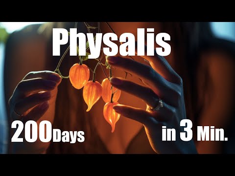 Growing Physalis Plant from Seed to Fruit 🌱 200 Days Time Lapse - Full life Cycle - YouTube