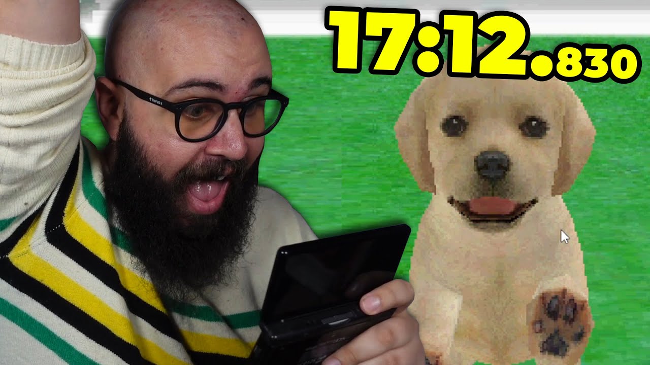 Ho Ottenuto un Record del Mondo nella Speedrun di Nintendogs - YouTube