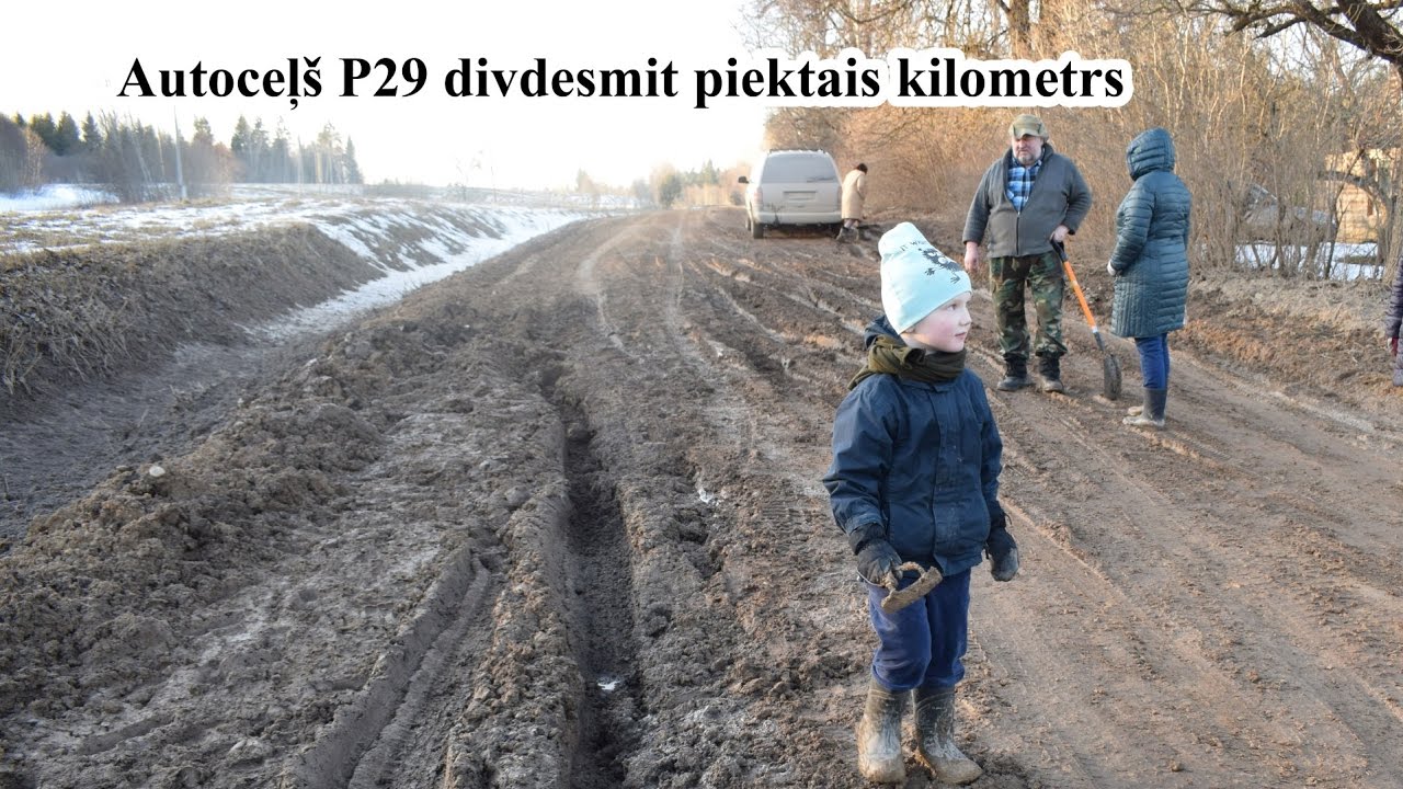 Autoceļš P29 divdesmit piektais kilometrs - YouTube