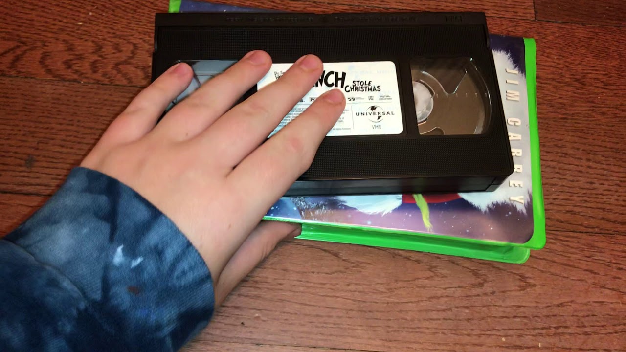The Grinch Stole Christmas 2001 VHS Review - YouTube