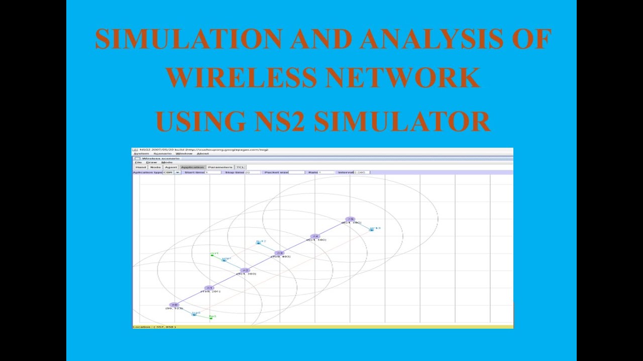 Simulation and analysis of wireless network using NS2 simulator - YouTube