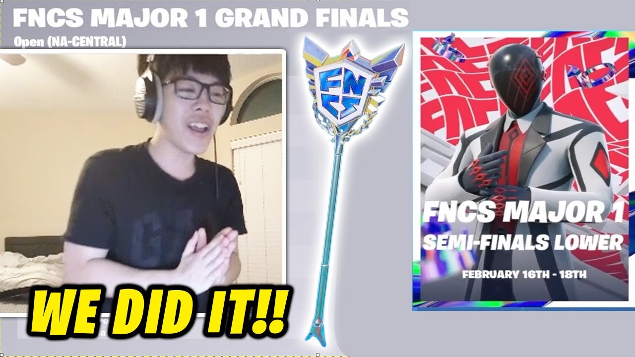 AsianJeff Qualified for FNCS Grand Finals! (Semi-Finals Highlights ...