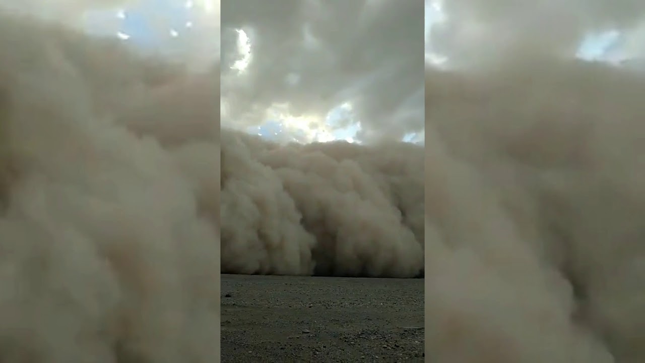 SCARY CLOUD HAS FALLEN ON THE ROAD || RARE INCIDENT IN THE WORLD - YouTube