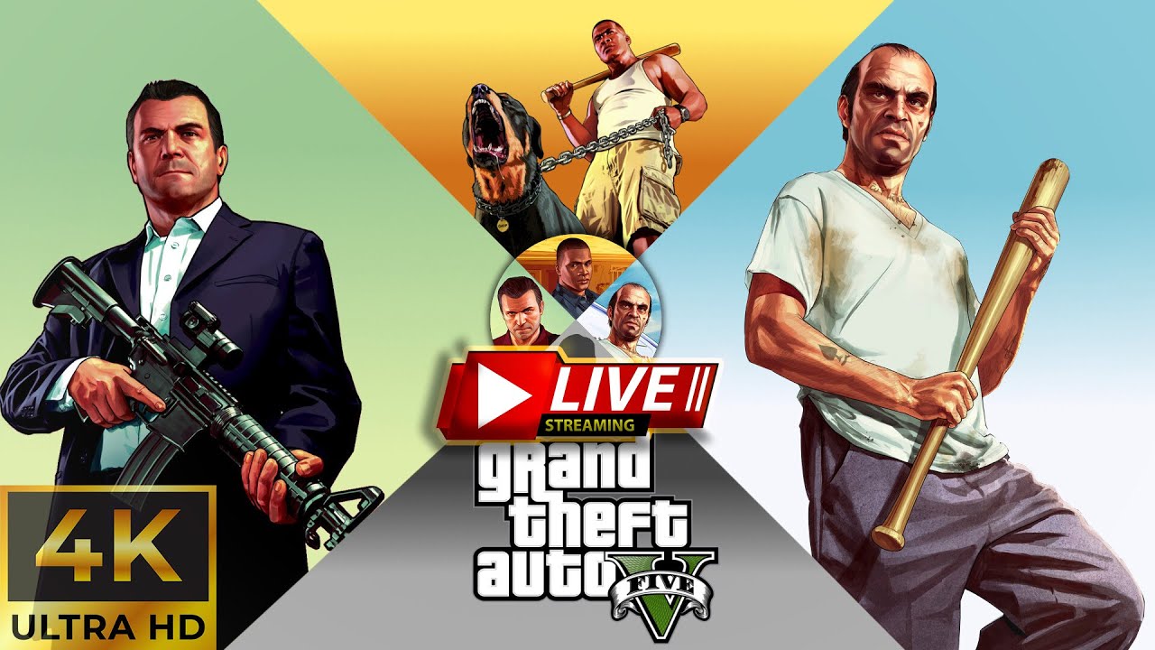 grand theft auto v gamplay | live streaming 🔴 - YouTube