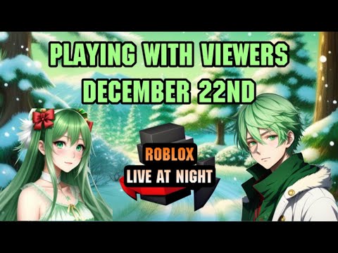 Playing With Viewers | Roblox Live - YouTube