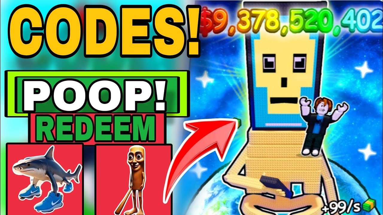 All* Secret *[🎁] Poop and Loot a Brainrot!Codes | Codes for [🎁] Poop ...