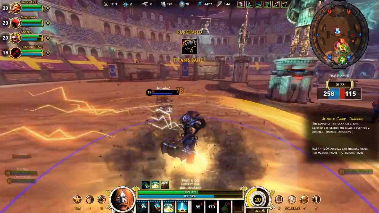Smite Awesome Thor Ultimate - YouTube