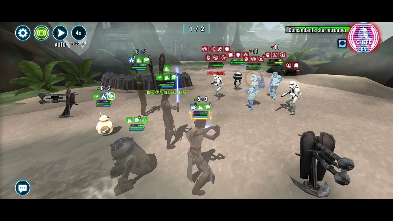 RotE TB - Kashyyyk - JTR lead Rey + Resistance droids - Mara Jade CM ...