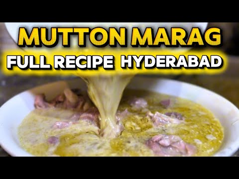 Mutton Marag | Dawat Wala | Eid Special Marag | Full Recipe | JAWEED USTAD | Marag🐏 Hyderabad Food