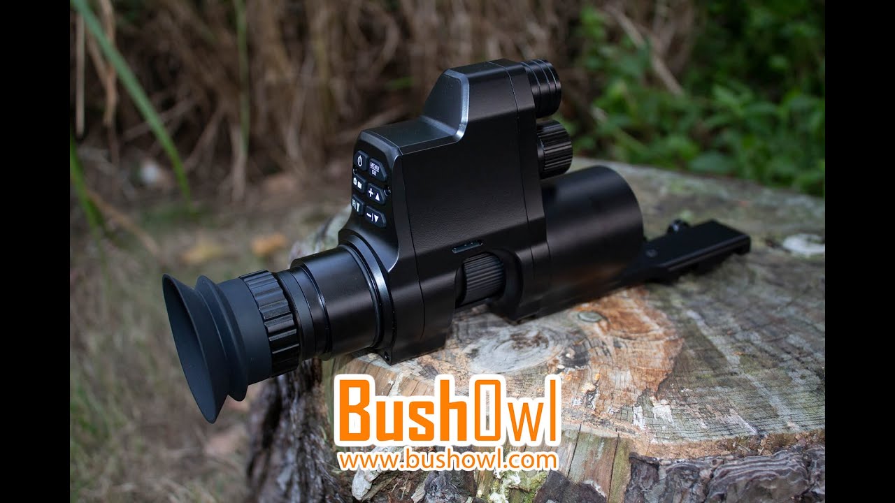 BushOwl NV008 Starlight Night Vision Scope Moonlight Night Testing ...