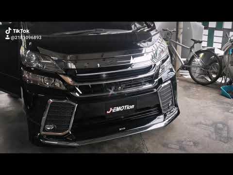 TOYOTA VELLFIRE ANH20 2008-14 CONVERT TO ANH30 2015-17 BODY PARTS AND ...