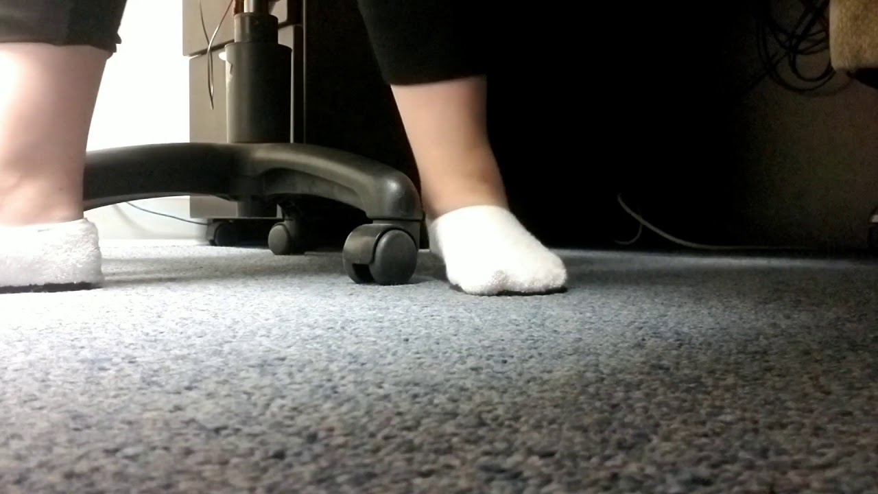 Moon boot slippers at work. - YouTube