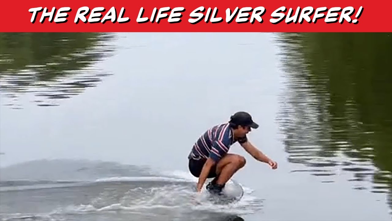The Real Life Silver Surfer! - YouTube