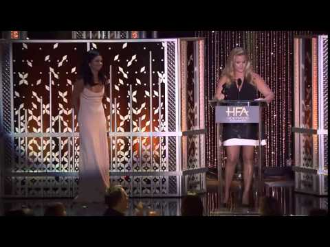 Selena Gomez and Amy Schumer at the Hollywood Film Awards