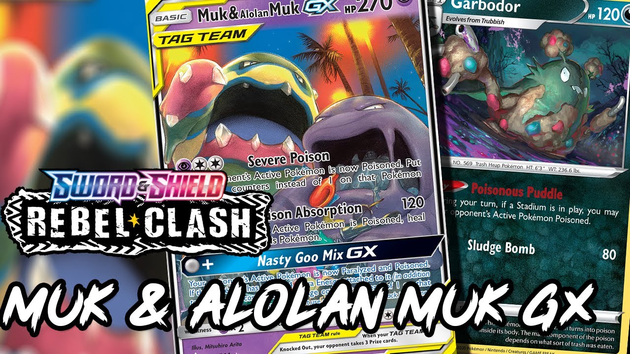 Muk & Alolan Muk GX / Garbodor Deck Profile & Gameplay - Rebel Clash ...