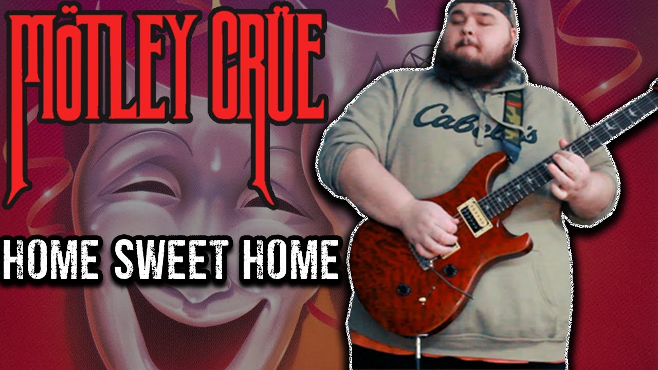 Motley Crue - Home Sweet Home | Guitar Cover w/ SOLO! - YouTube