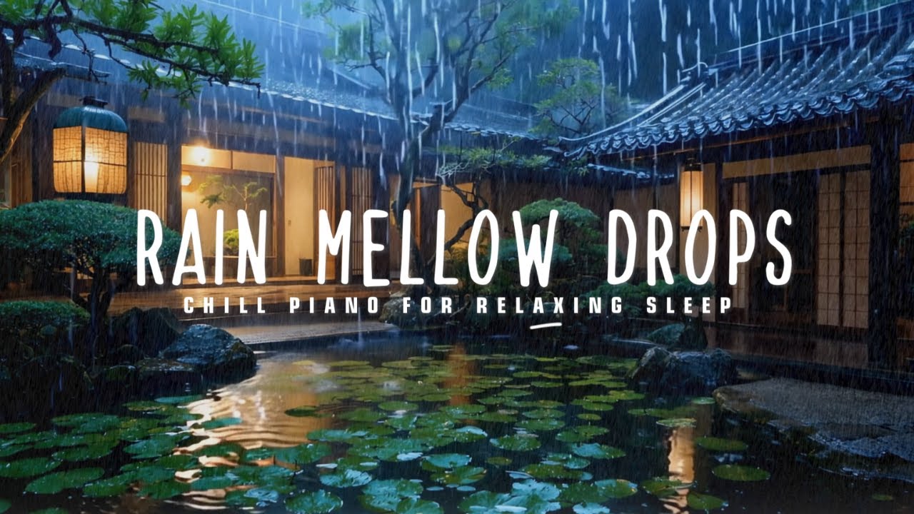 Midnight Rain, 3 hour rain soundscape for relaxation and restful sleep ...