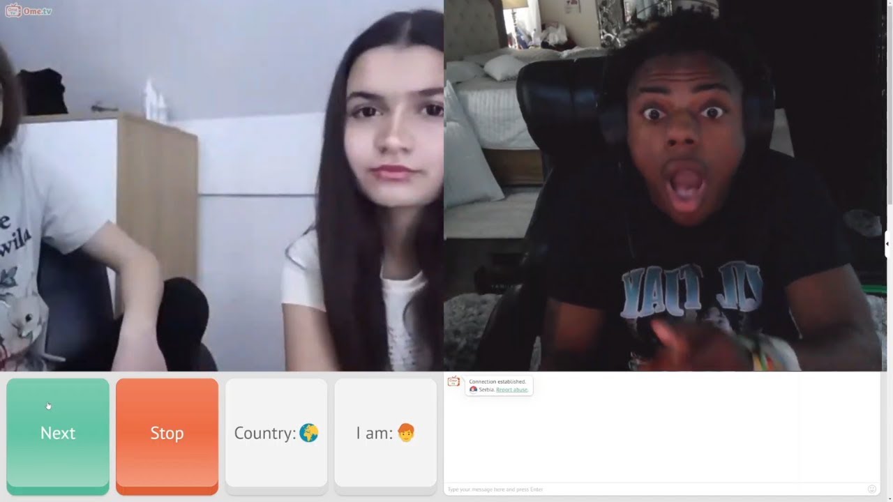 Ishowspeed Goes On Omegle Deleted Stream Youtube