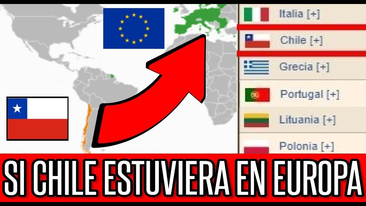 Si Chile Estuviera en Europa 🔴 #Chile #Valparaiso #ViñaDelMar - YouTube