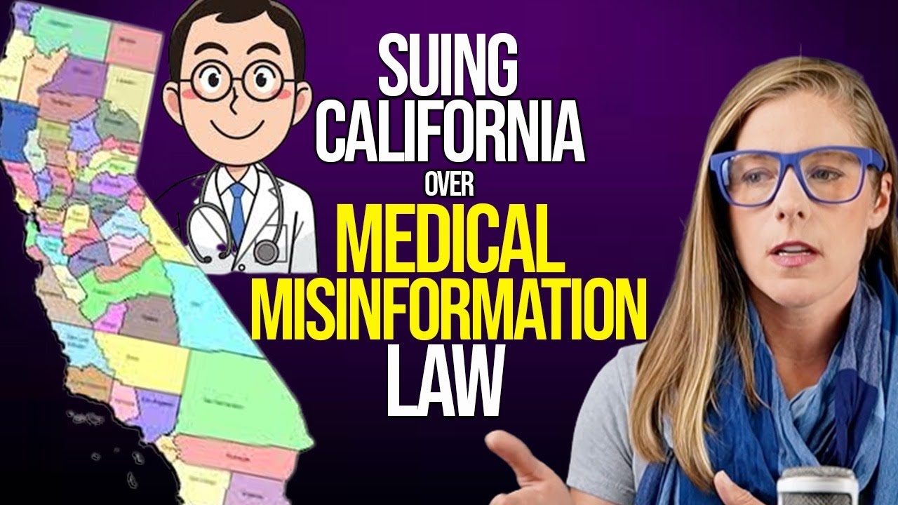 Suing California over medical misinformation law || Dr. Mark McDonald ...