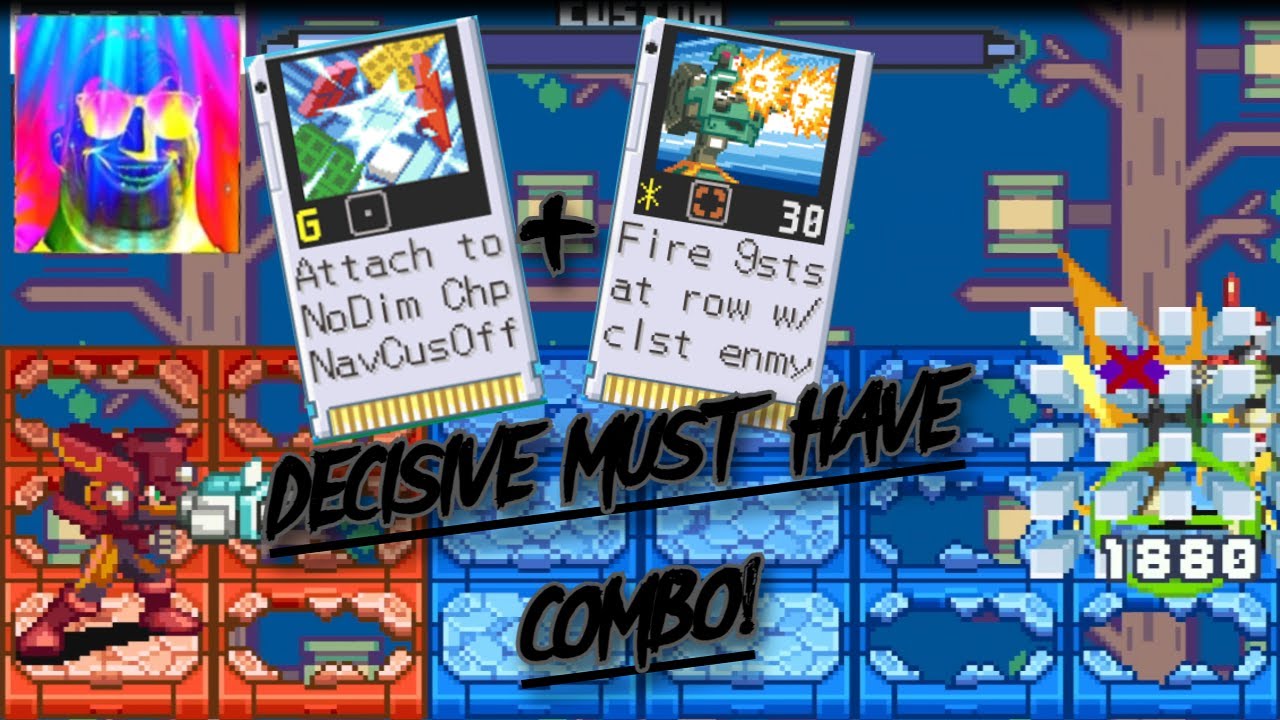 This COMBO is a MUST Have in your Folders! MMBN 6 Tango Online Match ...