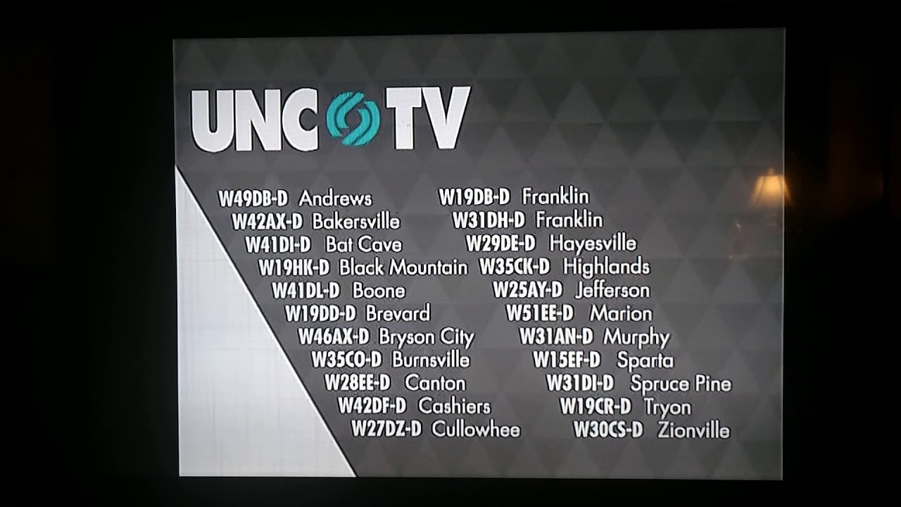 UNC-TV ID (2018 - Version 2) - YouTube