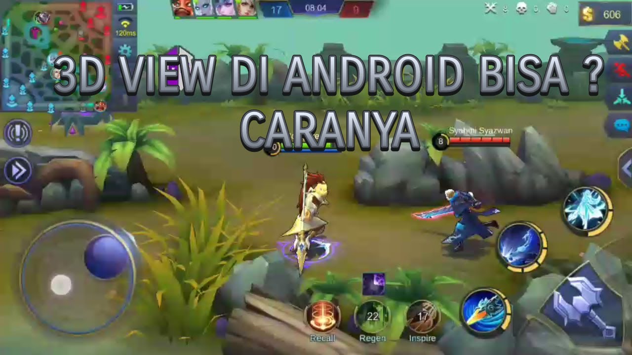 Cara 3D View Mobile Legends di Android - YouTube