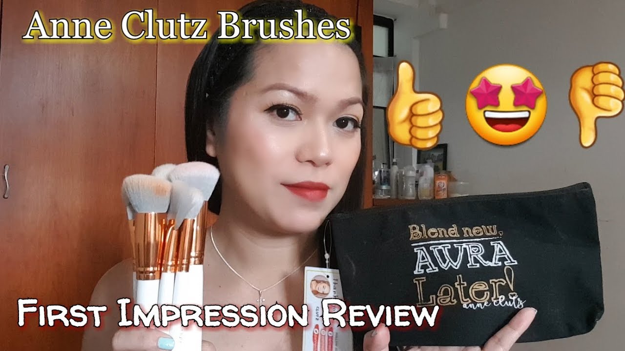 ANNE CLUTZ BRUSHES FIRST IMPRESSION AND REVIEW | WILMA HONEY - YouTube