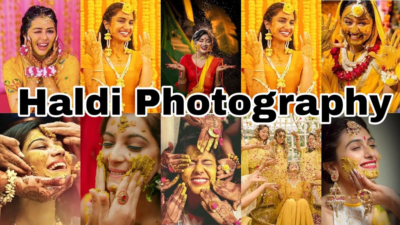 Best Photoshoot Haldi Girls Pose 2023 || Haldi photo Poses poses ...
