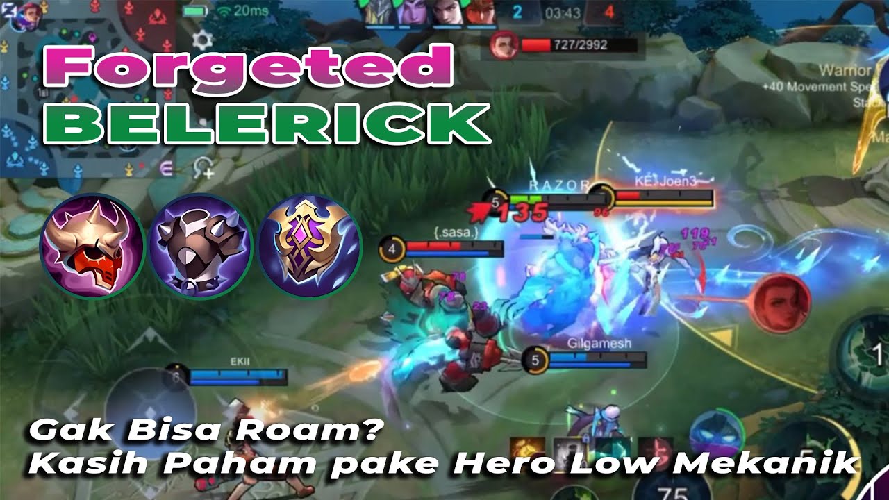 Cara Mudah Main Roam. Tank Anti Gagal. Belerick Kasih Paham. Build Top ...