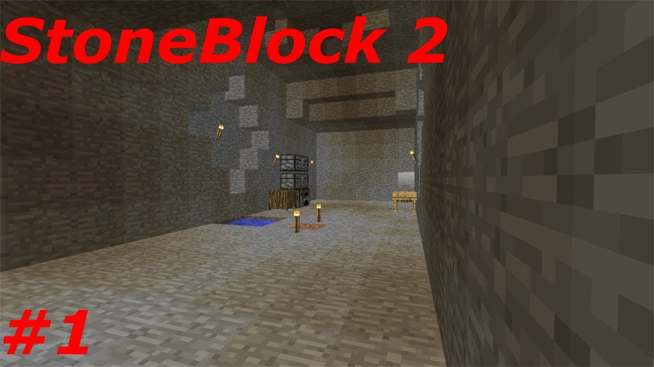 Minecraft Modded StoneBlock 2 | #1 | A New Adventure - YouTube