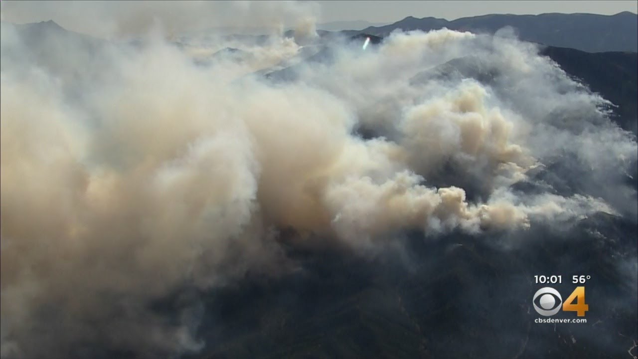 Decker Fire Grows To 5,000+ Acres - YouTube