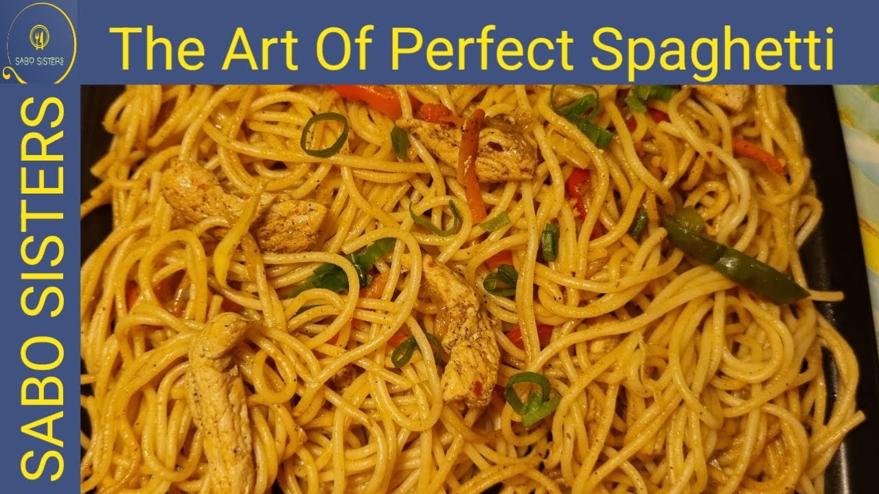 Spaghetti Recipe With A Twist | My Secret Spaghetti Recipe Revealed by ...